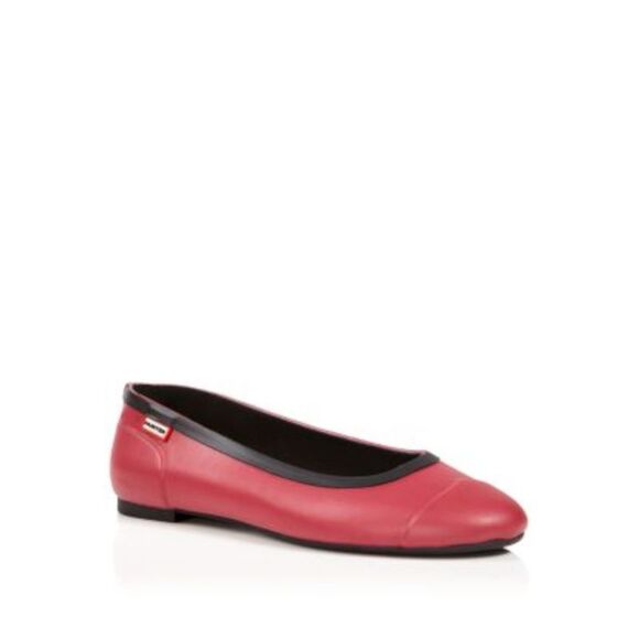 Hunter | Shoes | Hunter Womens Red Waterproof Original Tour Round Toe ...